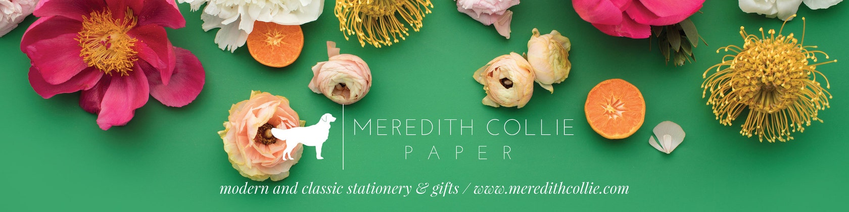 Modern and Classic Personalized Stationery by MeredithColliePaper