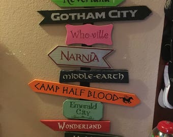 Fictional places | Etsy