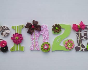 Nursery wall letters | Etsy