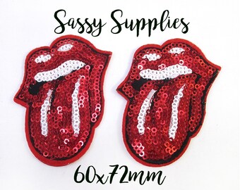 Rolling stones patch | Etsy