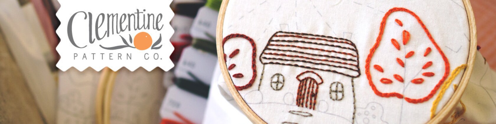 Clementine Pattern Co Hand Embroidery by ClementinePatterns