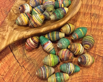 Paper beads | Etsy