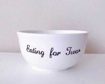 Eating For Two recycled silverware vintage hand stamped spoon