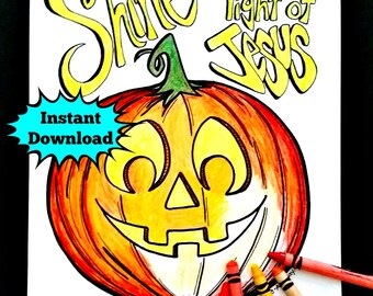 Christian coloring | Etsy