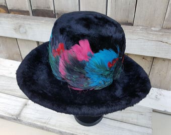 Purple pimp hat | Etsy