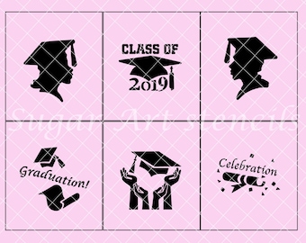 Graduation stencil | Etsy