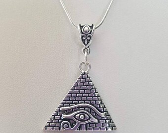 Illuminati necklace | Etsy