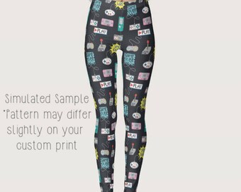 Video game leggings | Etsy