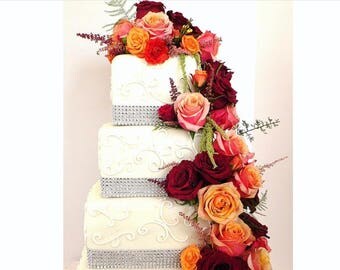 Fake wedding cake | Etsy