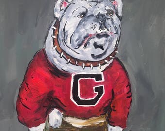 Uga canvas | Etsy