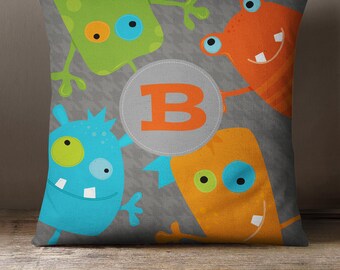 Monster pillow | Etsy