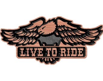 Live to ride | Etsy