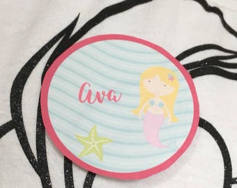 Name tag stickers | Etsy