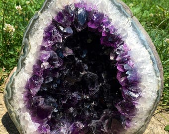 Amethyst geode | Etsy
