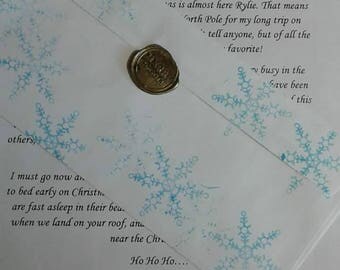 Letter from santa | Etsy
