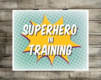 Superhero training | Etsy