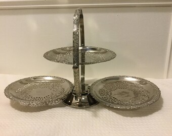 Three tiered tray | Etsy