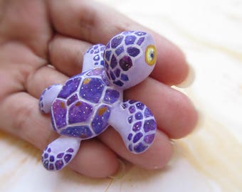 Purple turtle | Etsy