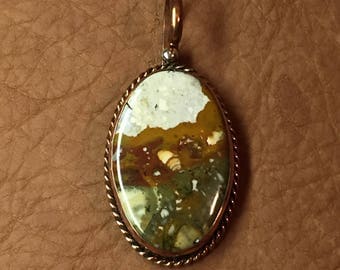 Copper & Agate Bead Earrings