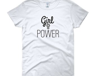 Girl power t shirt | Etsy