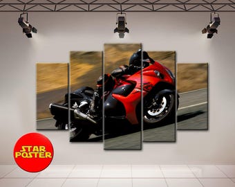 Motorcycle decor | Etsy