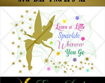 Tinkerbell svg | Etsy