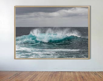 Wave print | Etsy