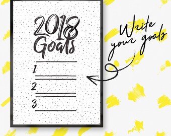 New years resolution | Etsy