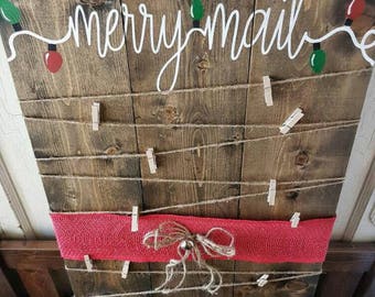 Merry mail | Etsy