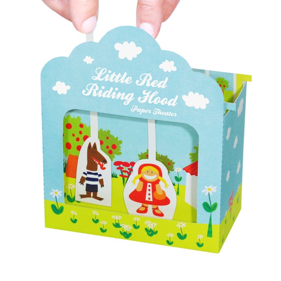 Little Red Riding Hood Paper Theater DIY Paper Craft Kit
