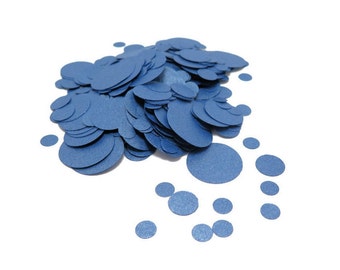 Blue confetti | Etsy