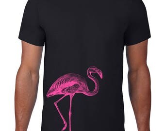 Flamingo t shirt | Etsy