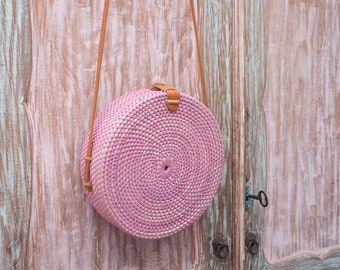 Wicker basket purse | Etsy