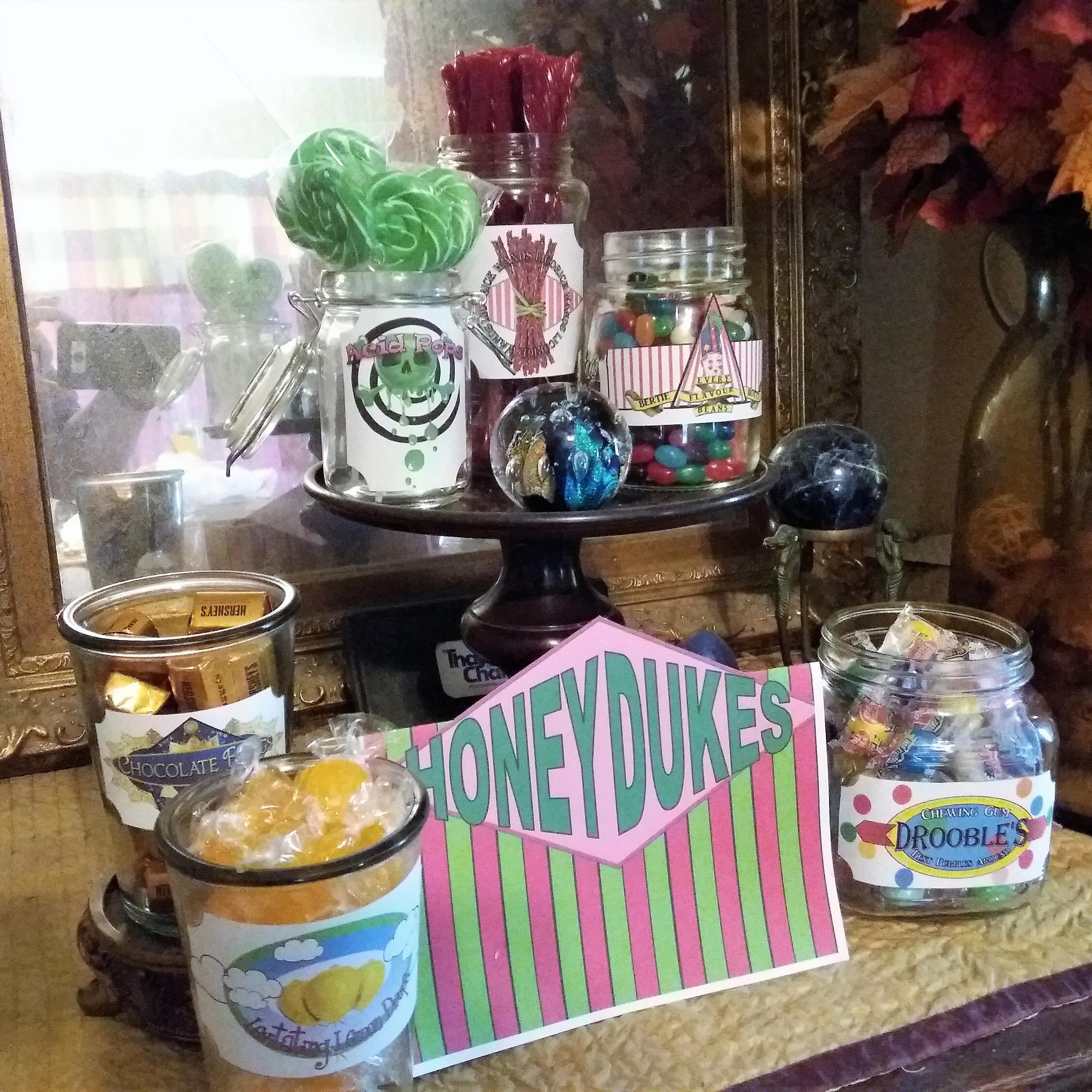 Harry Potter Honeydukes Candy Labels Printable