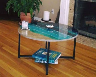 Epoxy table | Etsy