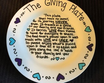Giving plate | Etsy