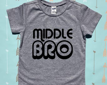 Middle brother shirt | Etsy