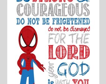 Superhero scripture | Etsy