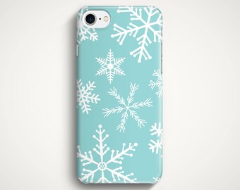Snowflake phone case | Etsy