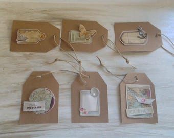 Kraft Paper Tags Digital Clipart Label Clip Art Swing Tag