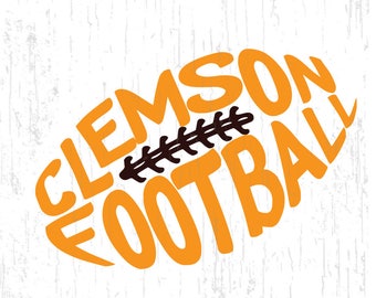 Clemson football svg | Etsy