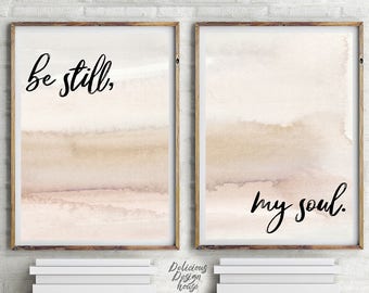 Be still printable | Etsy