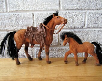 Horse and saddle | Etsy