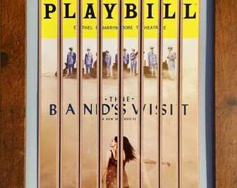 Custom Broadway Playbill Framed Art Collage Personalize It
