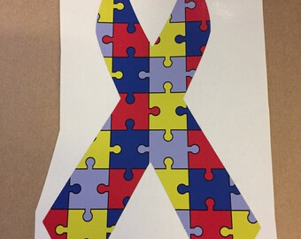 BLOOD Clot Vinyl Awareness Ribbon Decal DVT PE Pulmonary