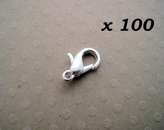 20 sets Silver Tone Magnetic Snap Clasps 14mm