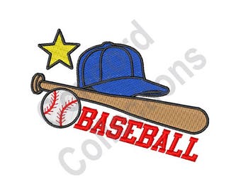 Baseball machine embroidery design. Batter up Boys embroidery
