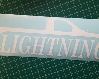 Lightning decals | Etsy
