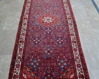 Red persian rug | Etsy