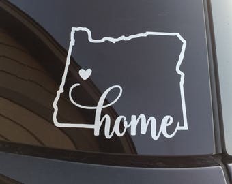 Oregon decal | Etsy